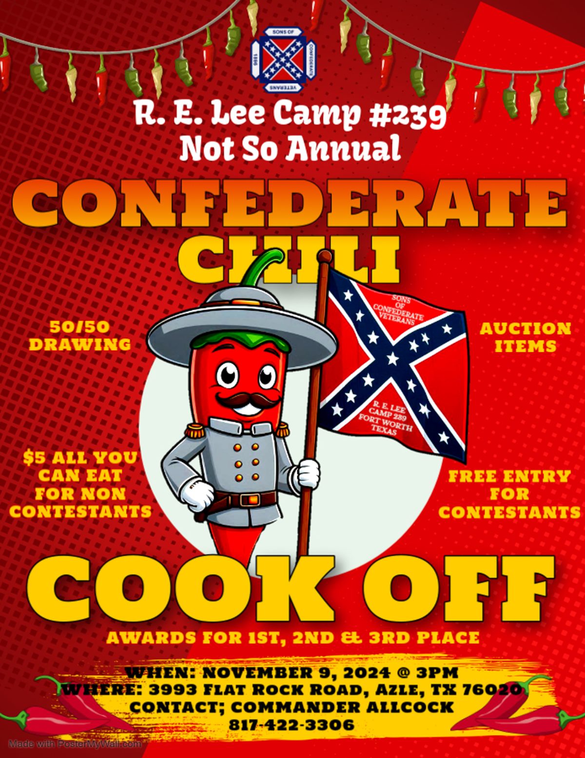 Confederate Chili Cook-Off - Texas Division